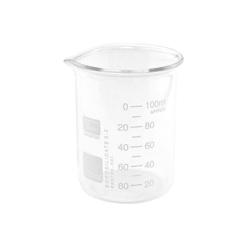 High quality Glass Beaker for laboratory and measuring purpose || 100 ml – ZEDMED-UK LTD