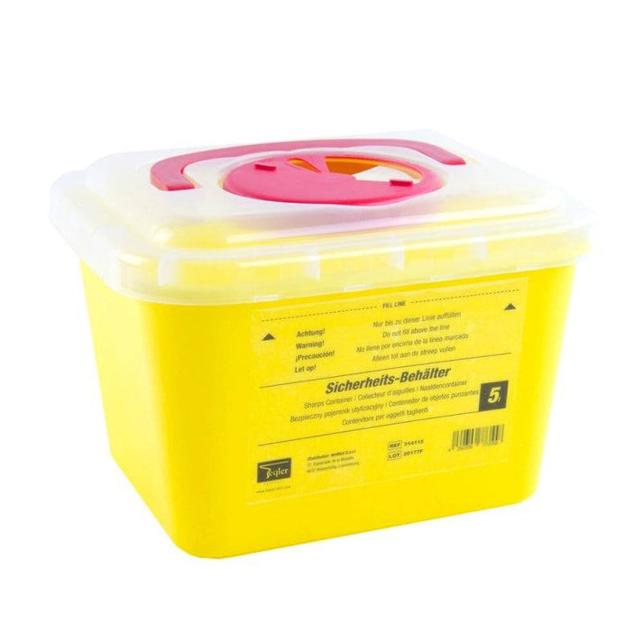 Sharps Bin Box - 5 Litre T314115 – ZEDMED-UK LTD