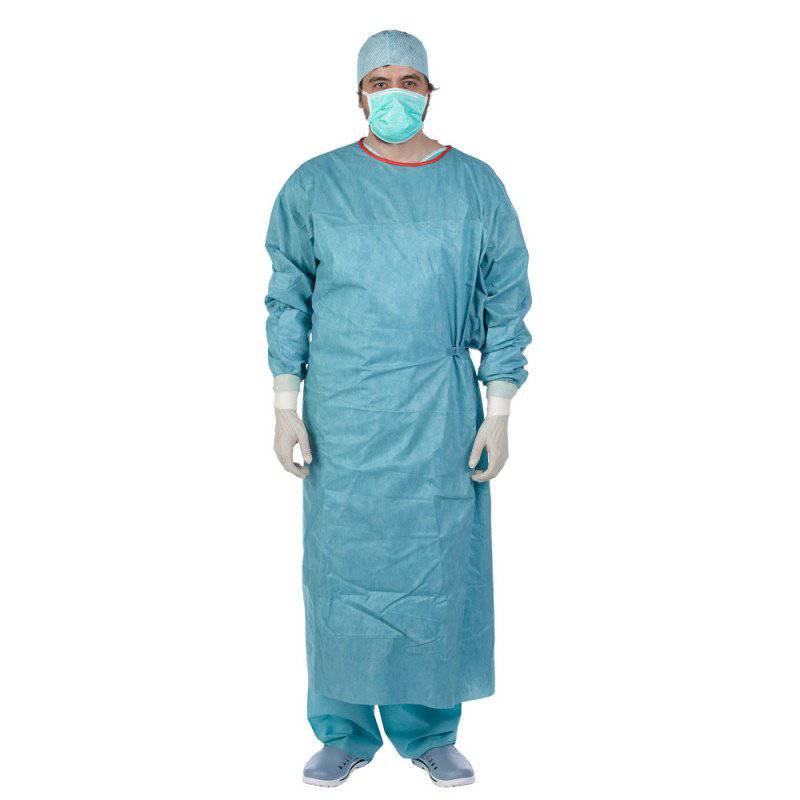 Surgical Gown || Reinforced || Large – ZEDMED-UK LTD